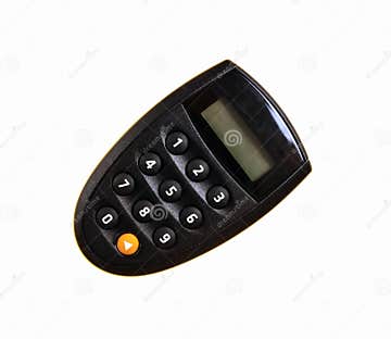 Electronic RSA Security Token Stock Image - Image of accessibility ...