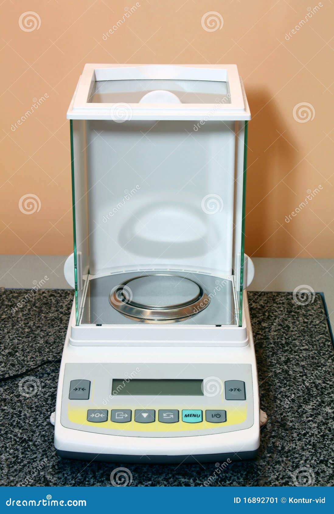 Electronic Scales for Laboratory Stock Image - Image of experiment ...