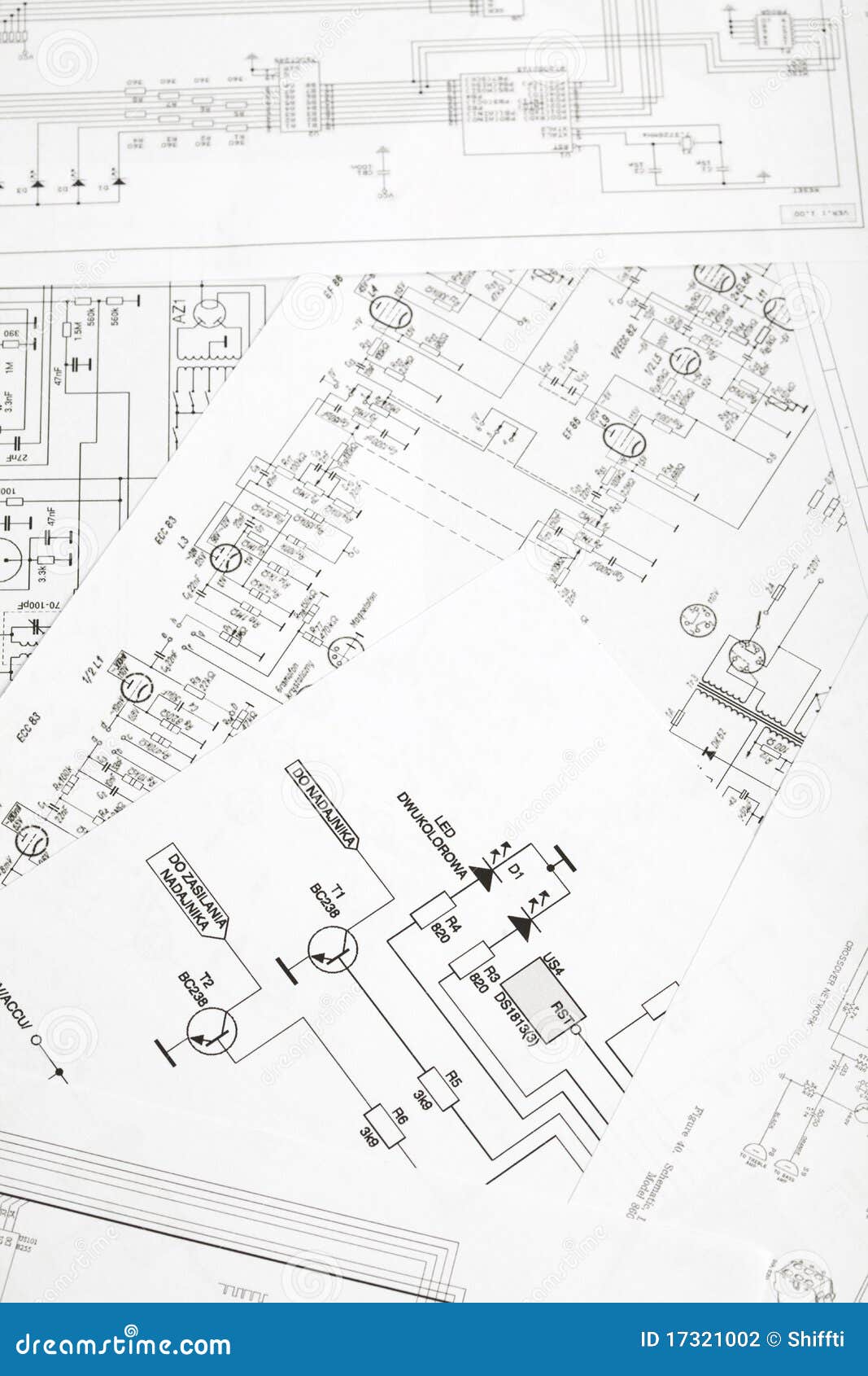 Electronic Schematic Diagram Picture. Image: 17321002