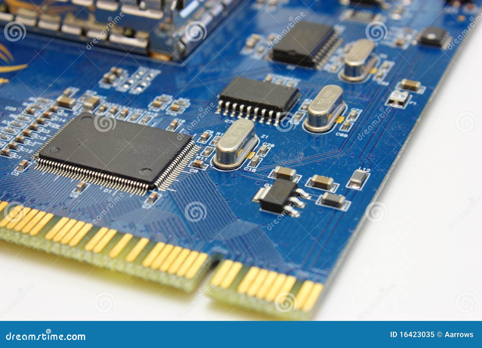 Electronic scheme stock image. Image of components, hardware - 16423035