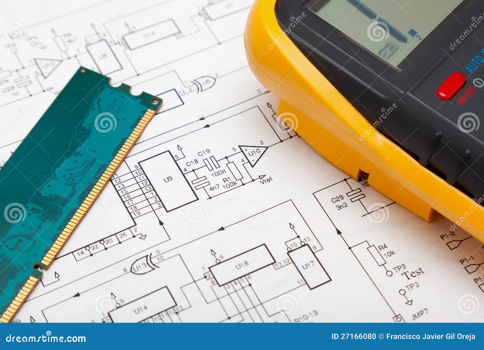 Electronic Scheme With Graphic Processor Unit Without Cooler As Main ...