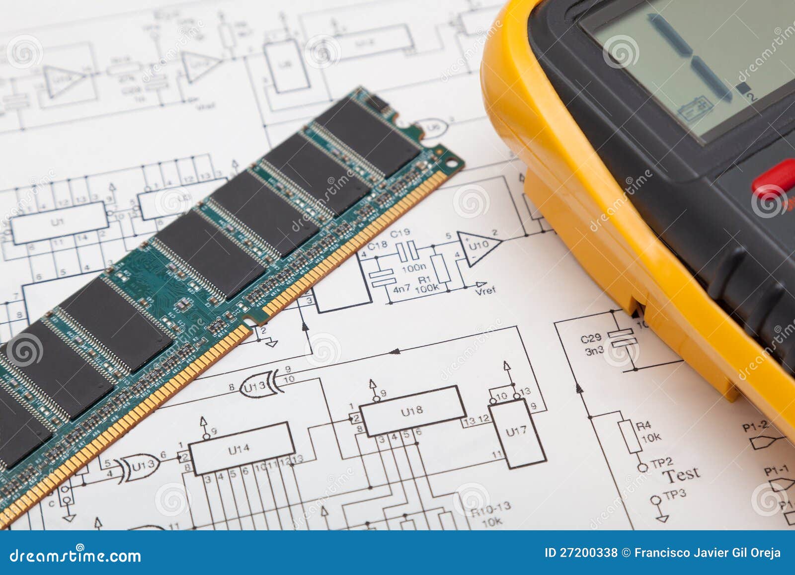 Electronic Scheme With Graphic Processor Unit Without Cooler As Main ...