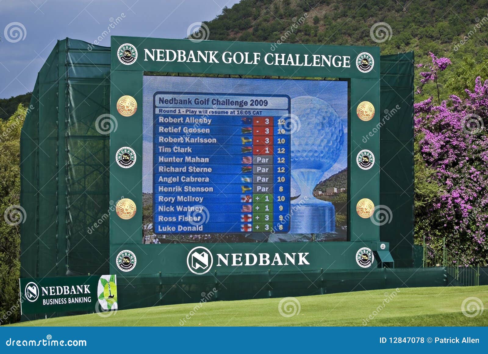 Electronic Scoreboard Editorial Stock Photo - Image: 12847078