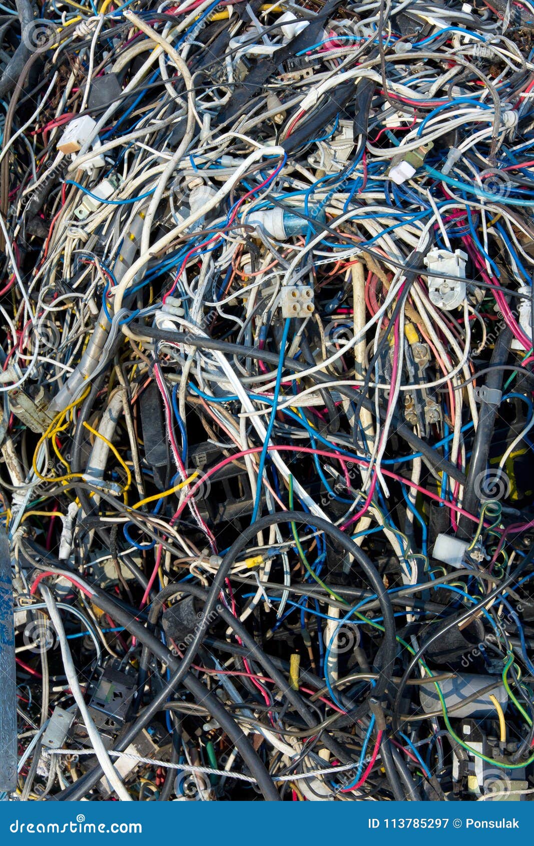 Electronic Scrap Background Stock Image - Image of garbage, computer ...
