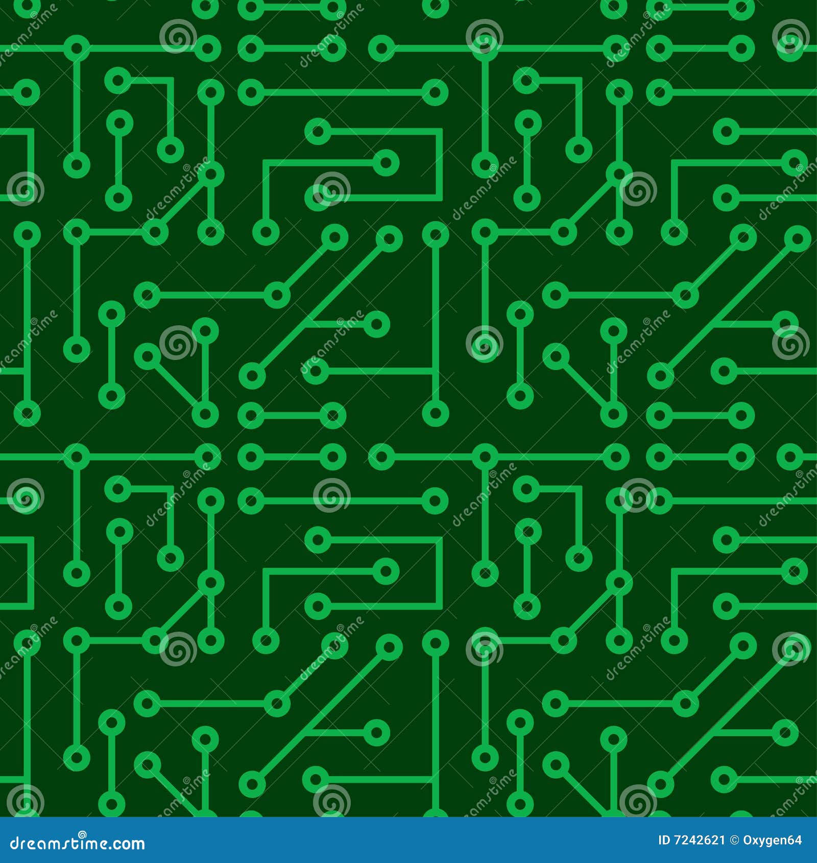 Electronic Seamless Texture Stock Vector - Illustration of black ...