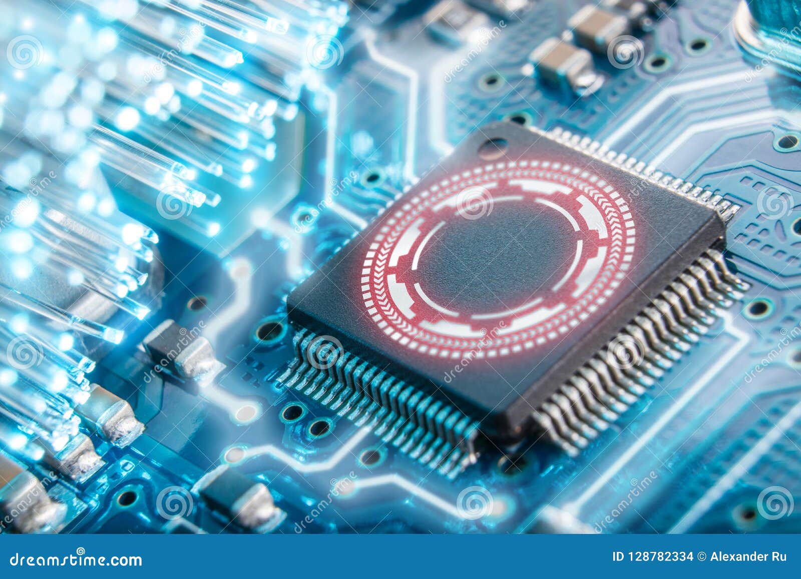 Electronic Security Concept. Data Security Stock Photo - Image of ...
