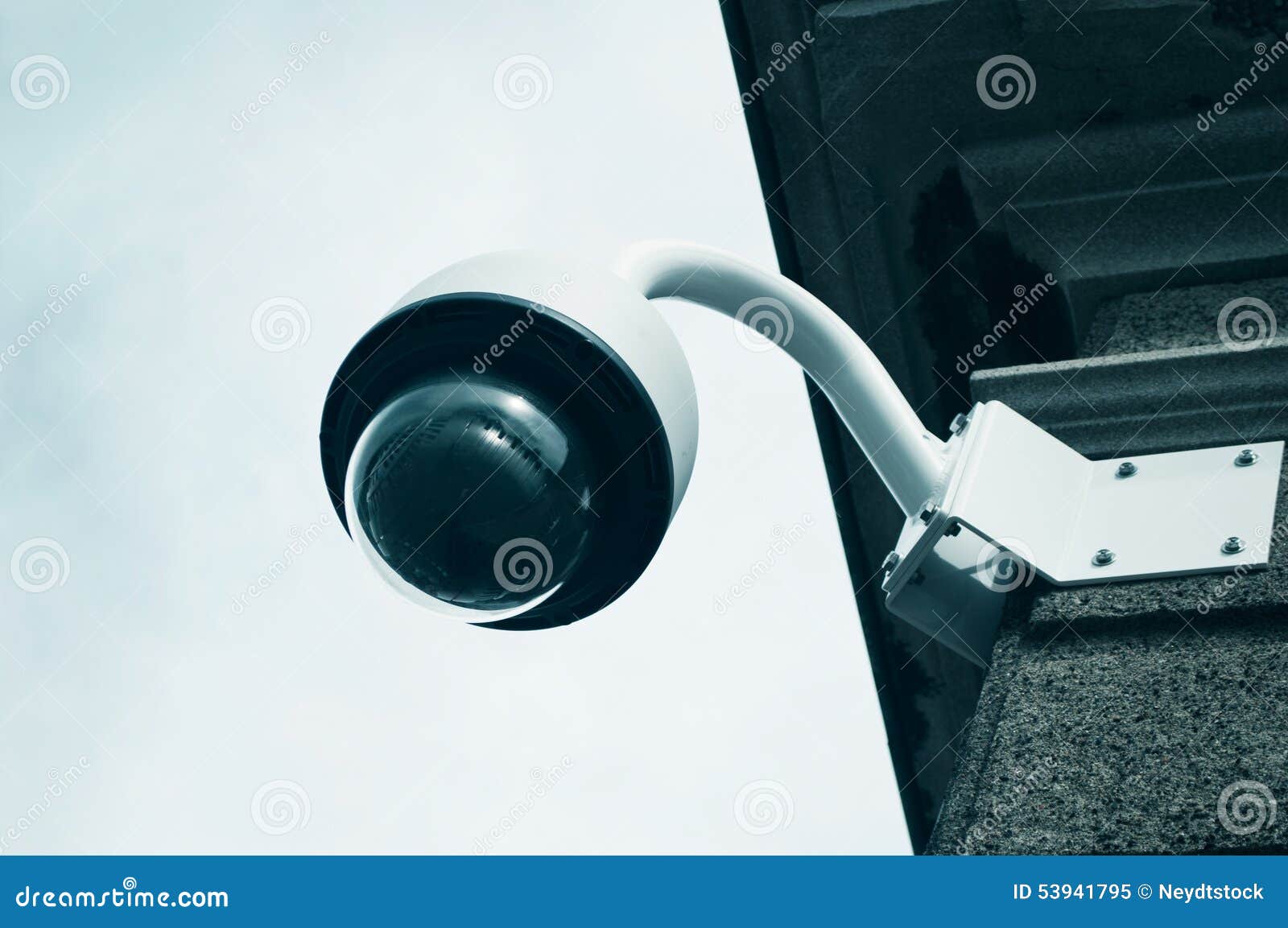 Electronic Security Video Sphere Stock Image - Image of alarm ...