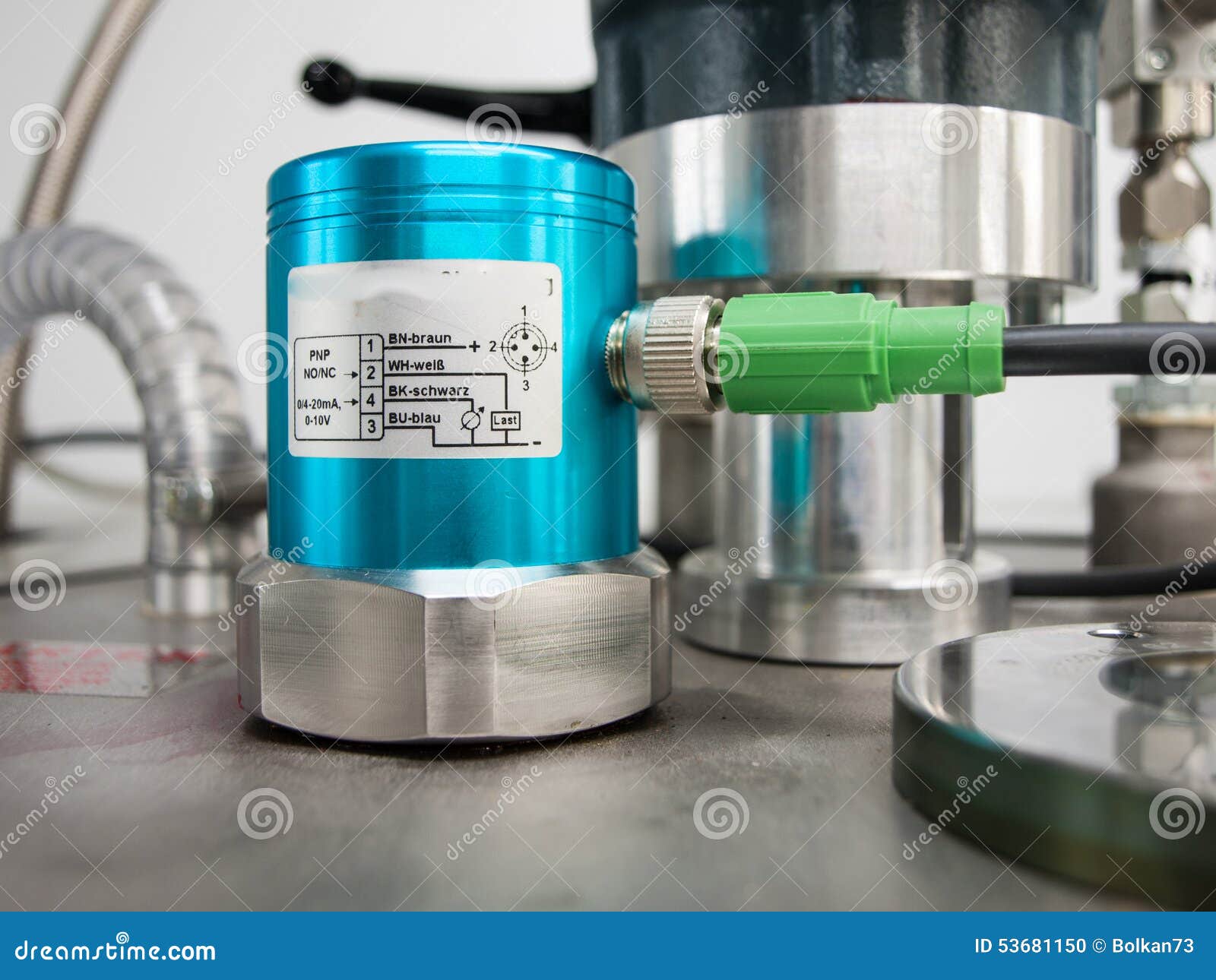 Electronic sensor stock photo. Image of device, cutout - 53681150