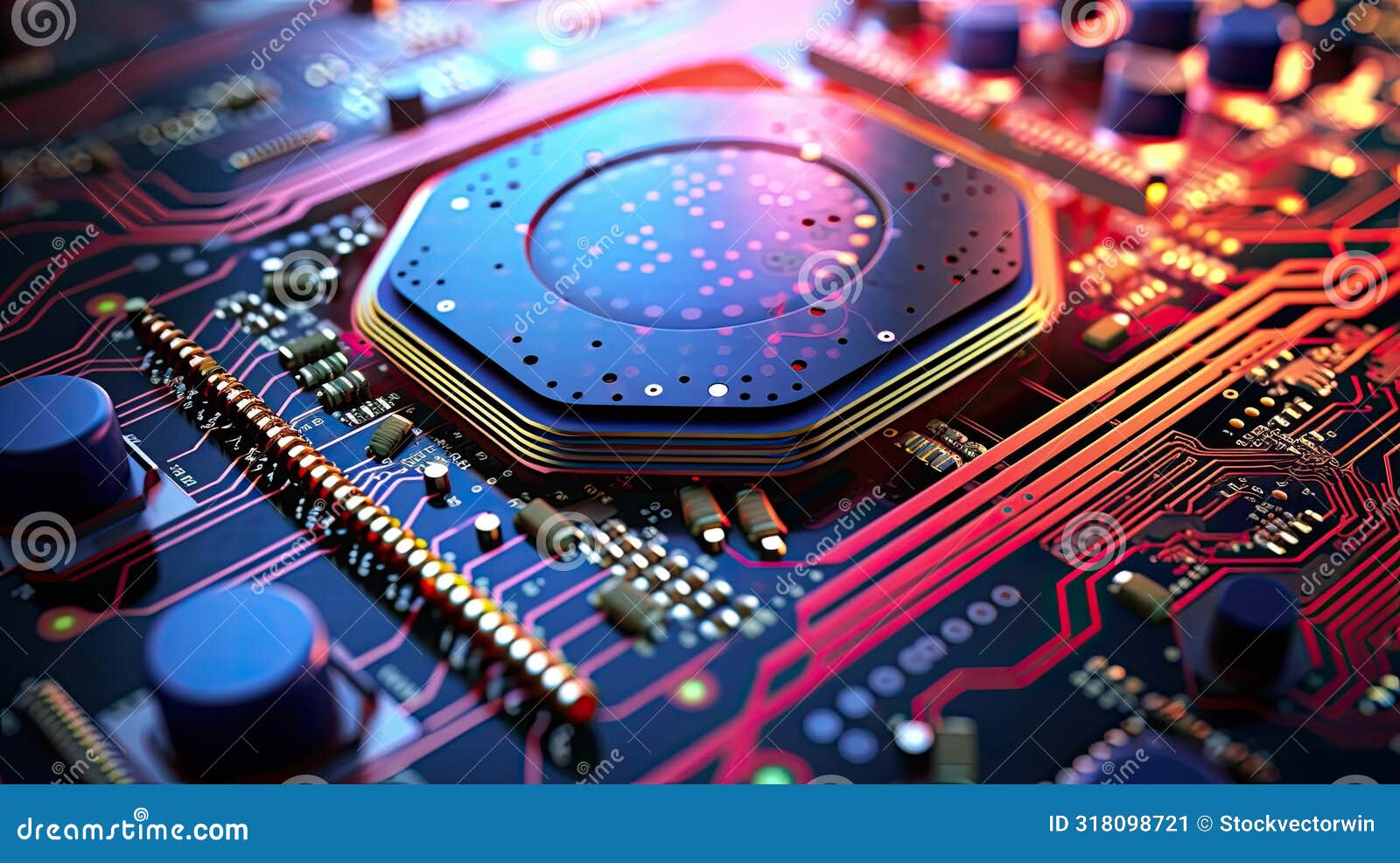 Shield With Circuit Pattern. Concept Of Data Security, Cybersecurity ...