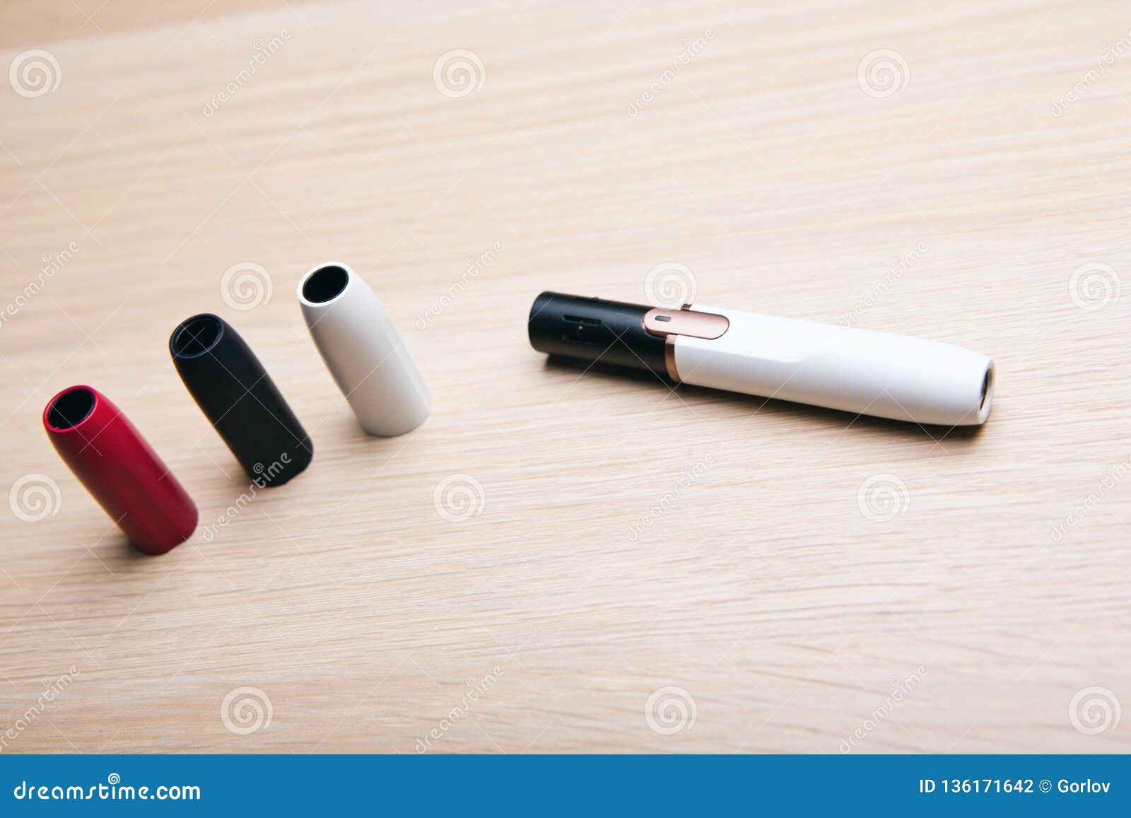 Electronic Smoke Device Studio Stock Photo - Image of heats, illness ...