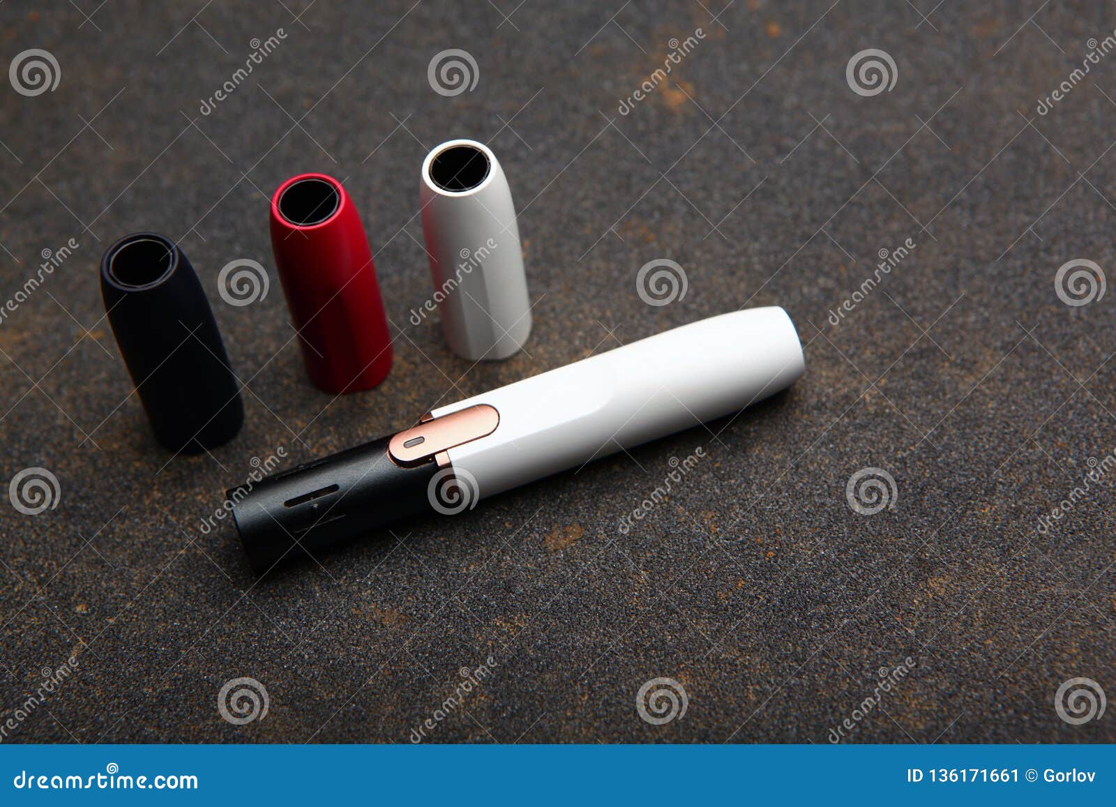 Electronic Smoke Device Studio Stock Image - Image of danger, electric ...