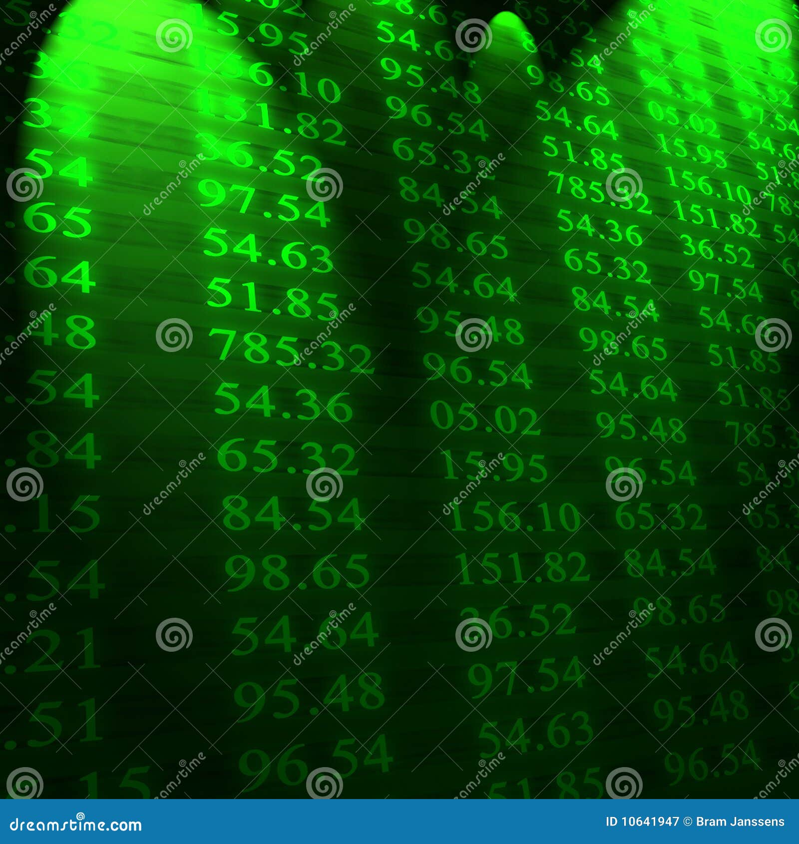 Electronic stock numbers stock illustration. Illustration of global ...