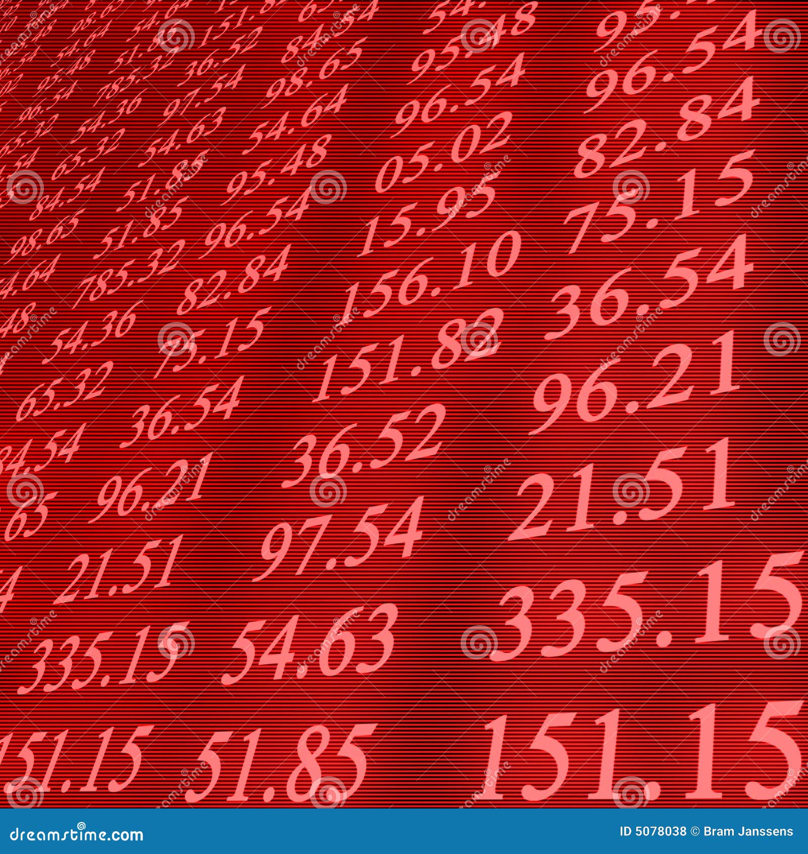 Electronic Stock Numbers stock illustration. Illustration of electronic ...