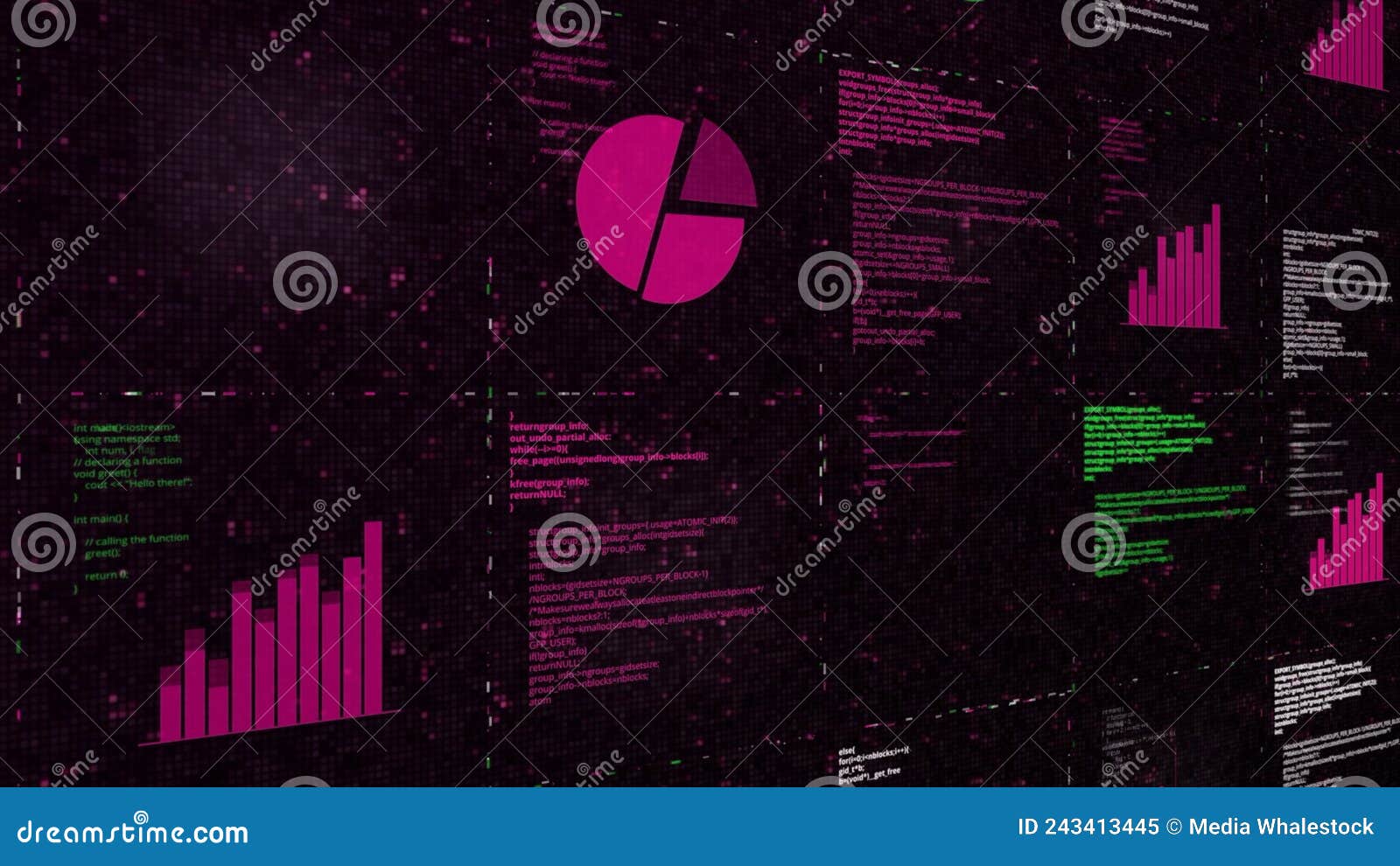 Electronic Summary With Diagrams And Tables. Animation. Virtual Table ...