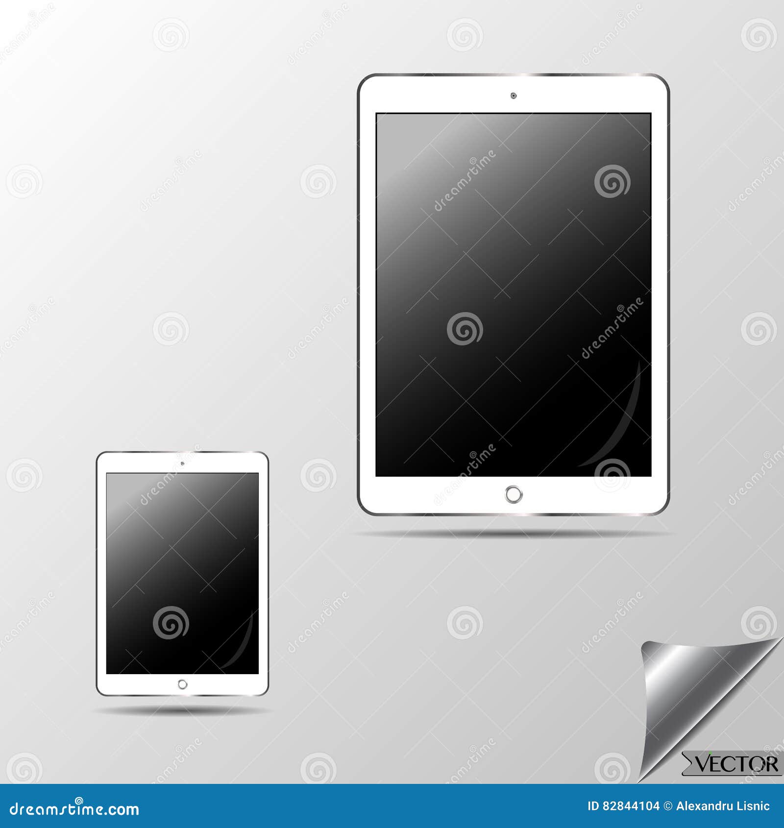 Electronic tablet gadget editorial stock image. Illustration of ...