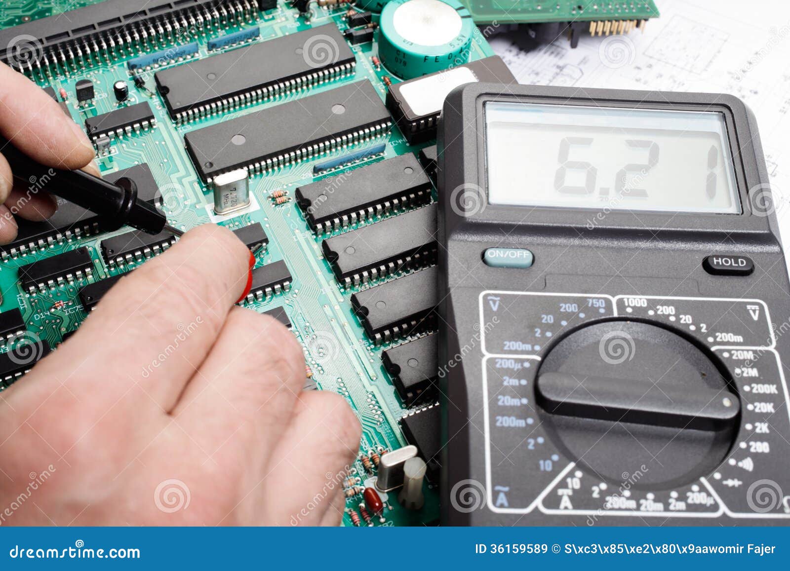 Electronic technician stock image. Image of electronics - 36159589