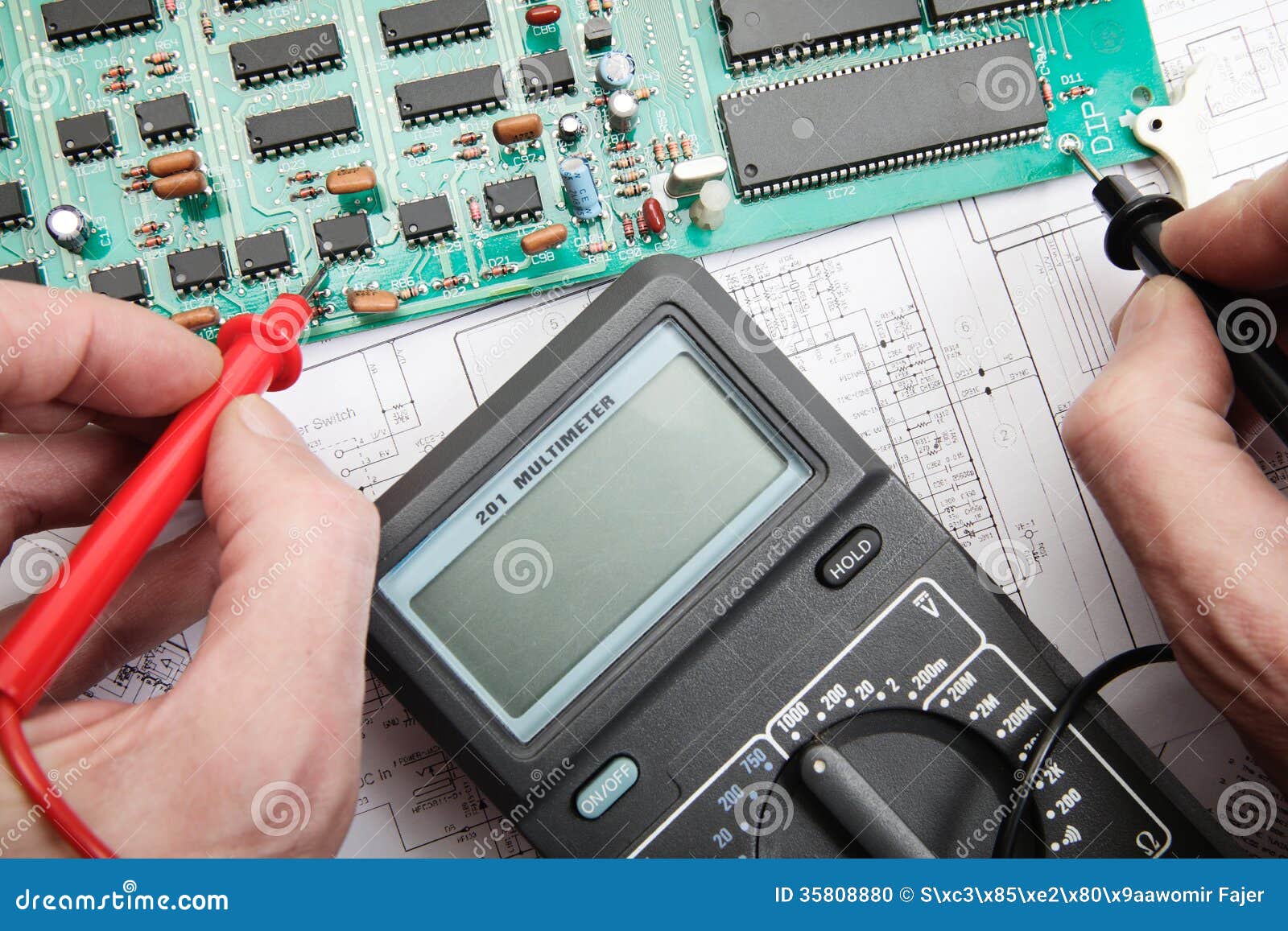 Electronic technician stock photo. Image of macro, industry - 35808880