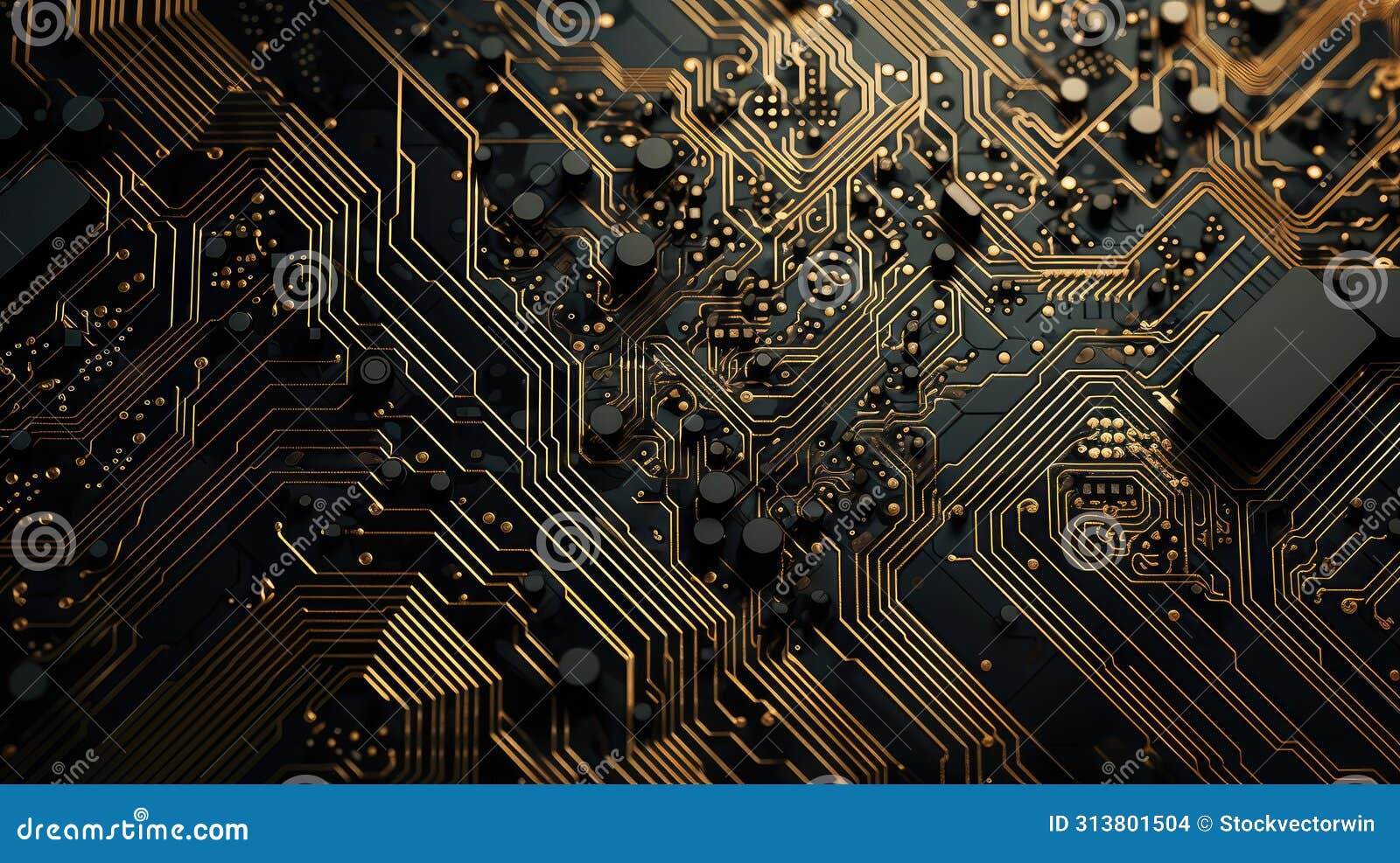 Electronic Technology Texture Stock Illustration - Illustration of ...
