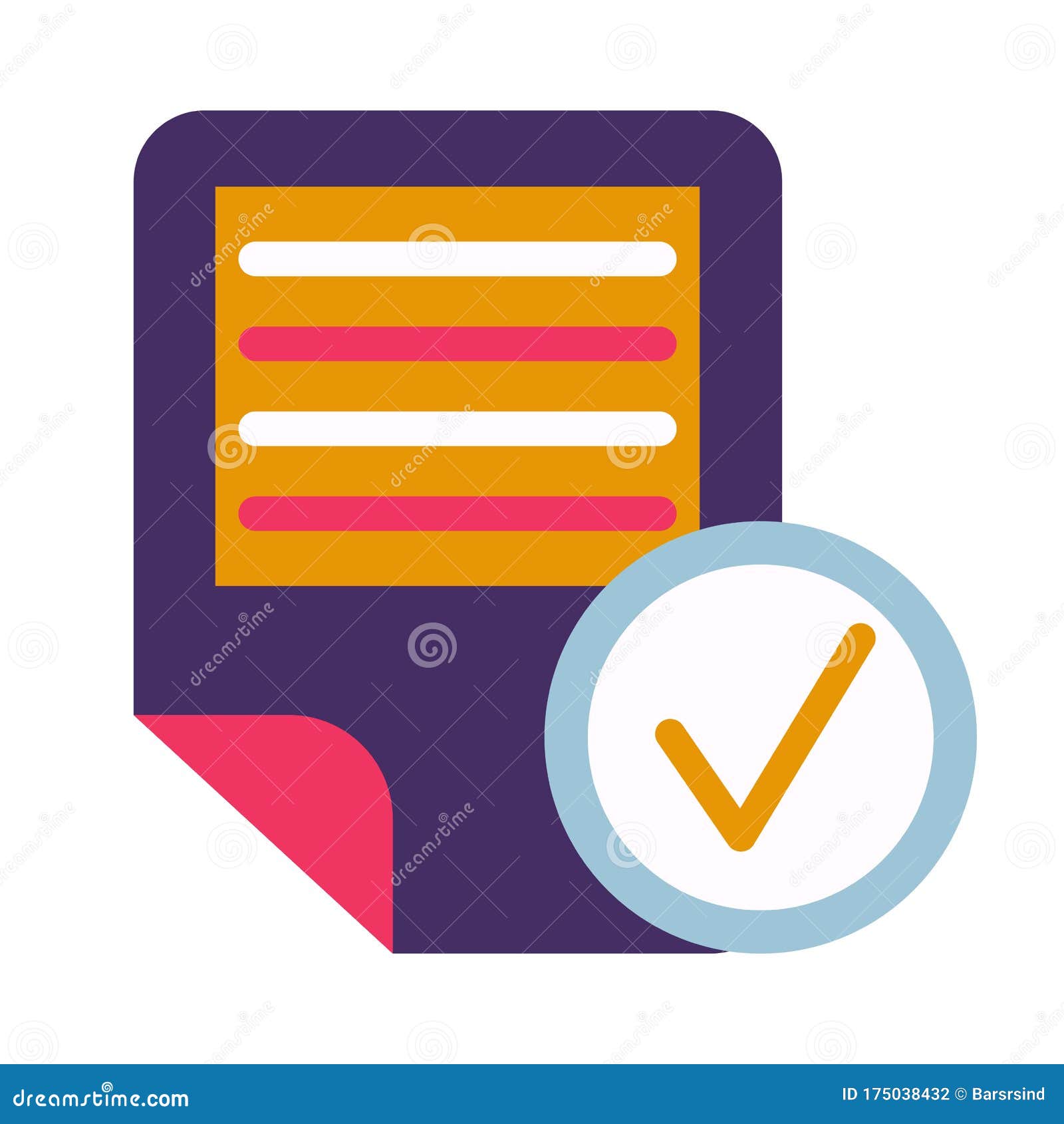 Electronic Text Document Symbol Glyph Vector Illustration Stock Vector ...