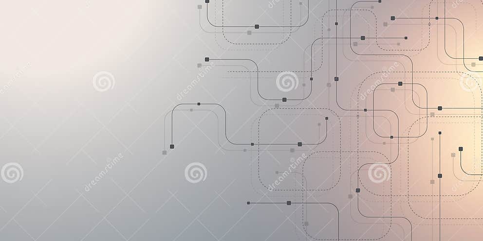 Electronic Texture for Computer Technology. Engineering Background ...