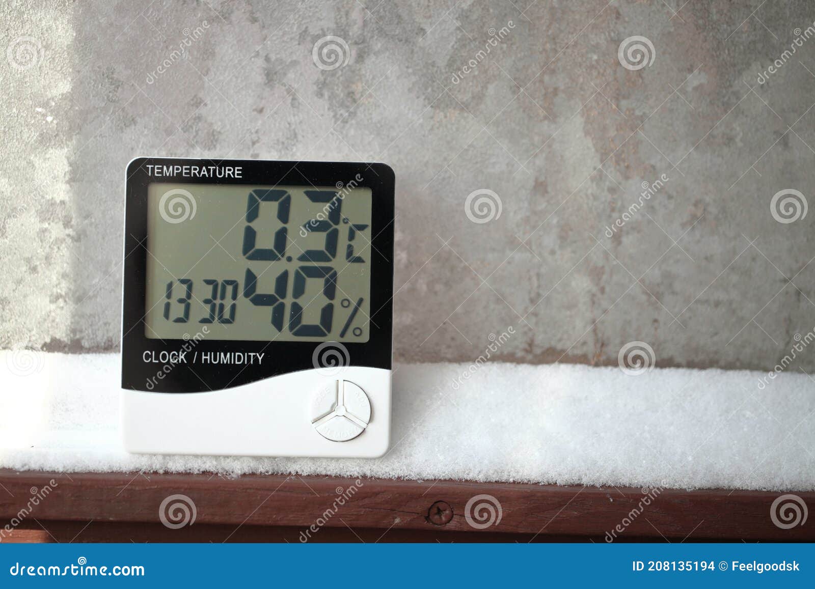 An Electronic Thermometer and Hygrometer for Temperature and Humidity ...