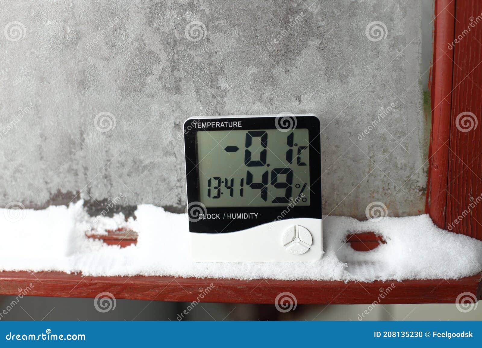 An Electronic Thermometer and Hygrometer for Temperature and Humidity ...