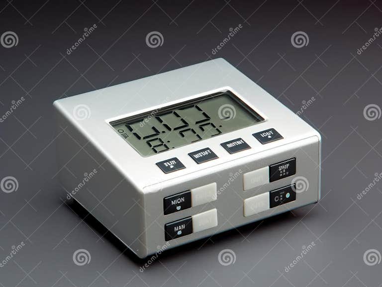 An Electronic Timer with Its Large Digital Display and Intuitive ...