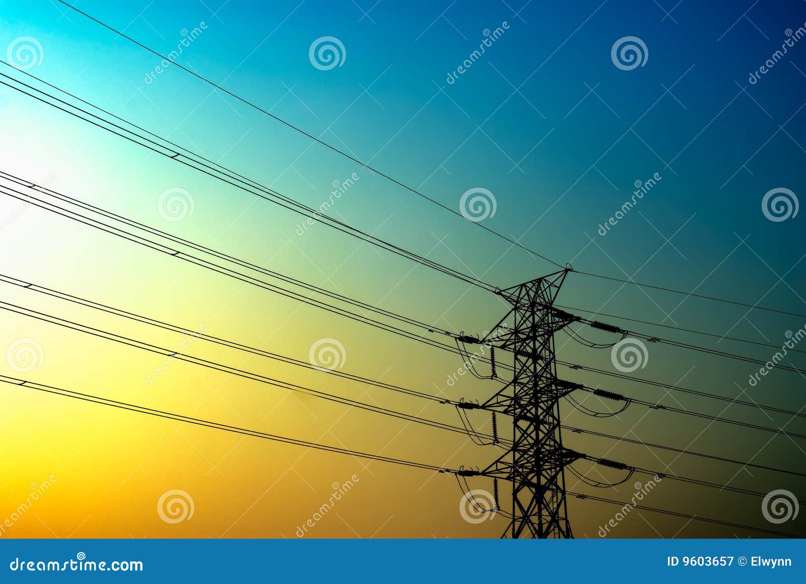 Electronic tower stock image. Image of modern, industrial - 9603657