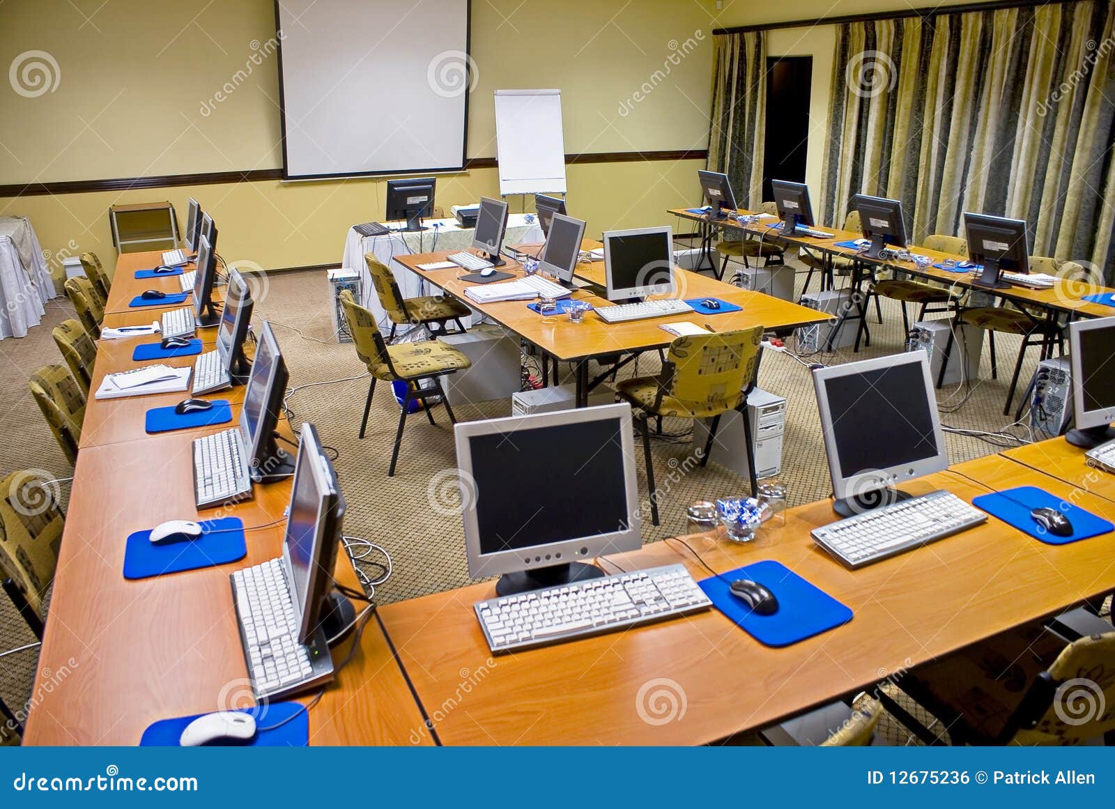 Electronic Training Conference Stock Photo - Image of communicate ...