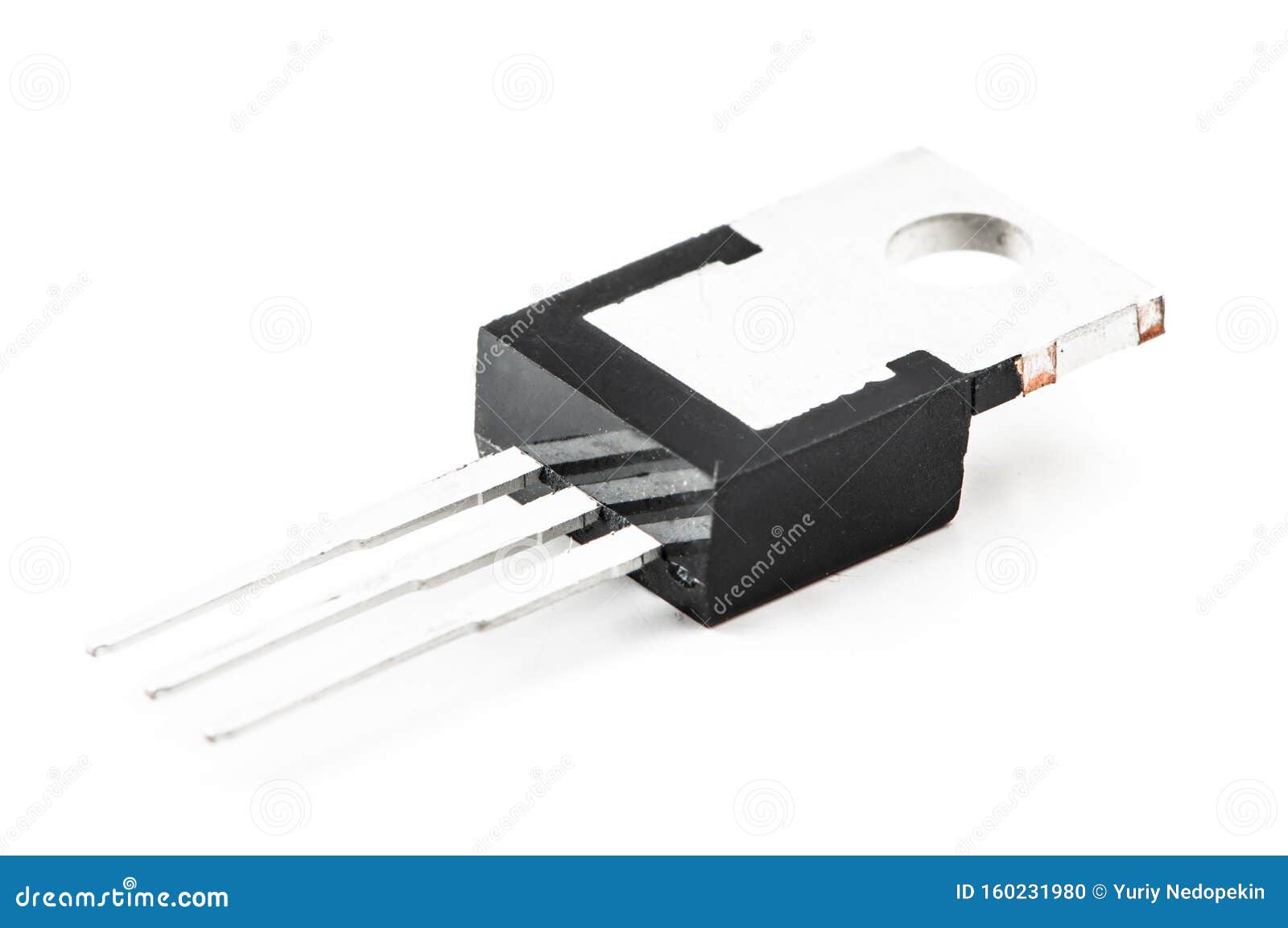 Electronic Transistors on a Light Background Stock Photo - Image of ...