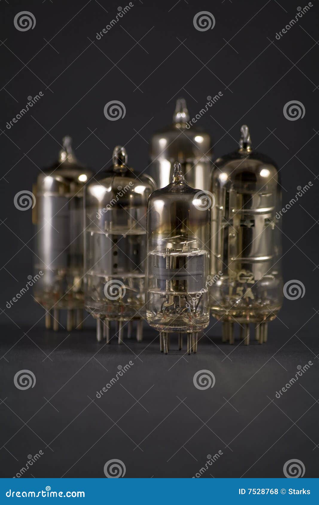 Electronic Tubes stock photo. Image of cathode, retro - 7528768