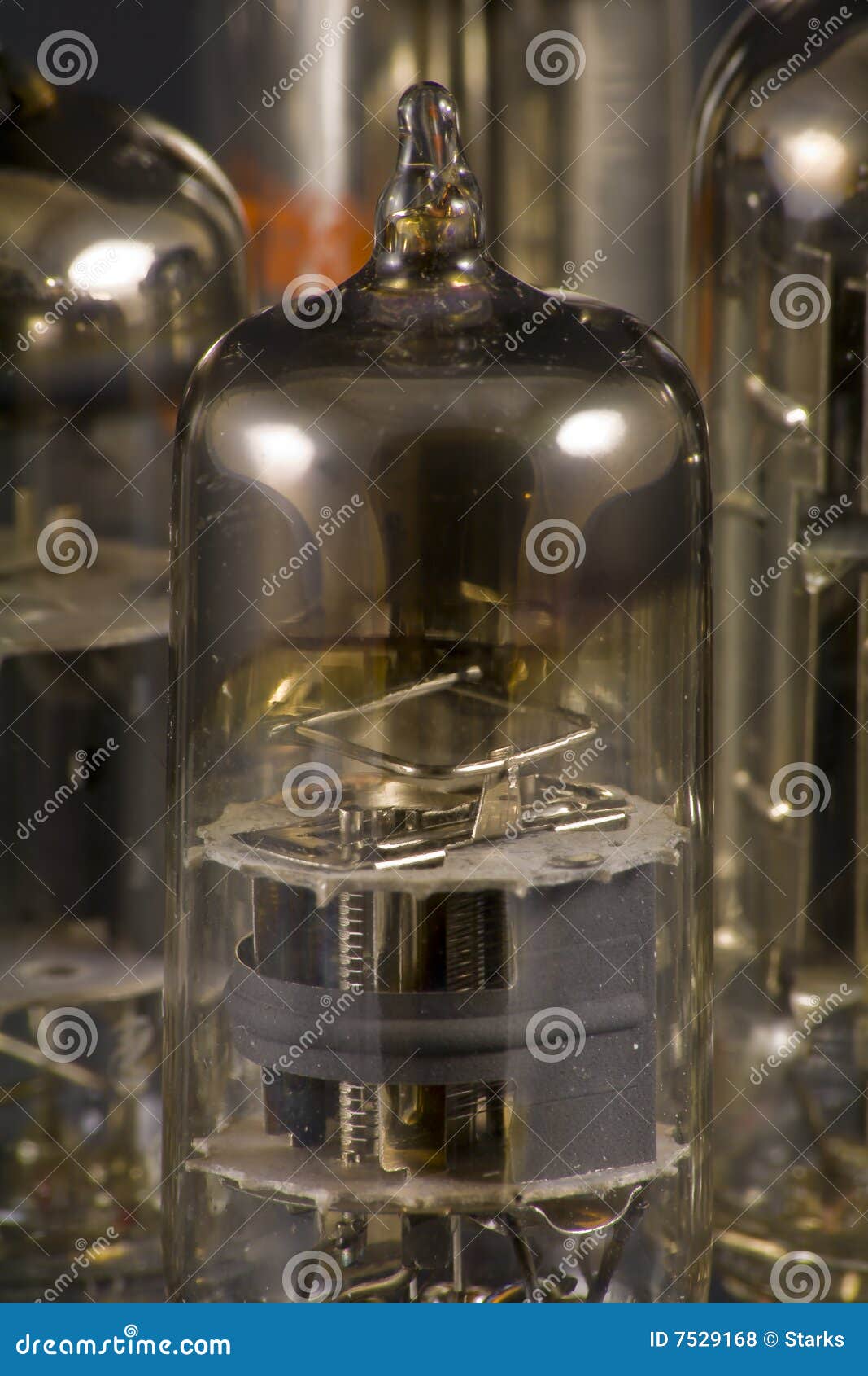 Electronic Tubes stock photo. Image of science, isolated - 7529168