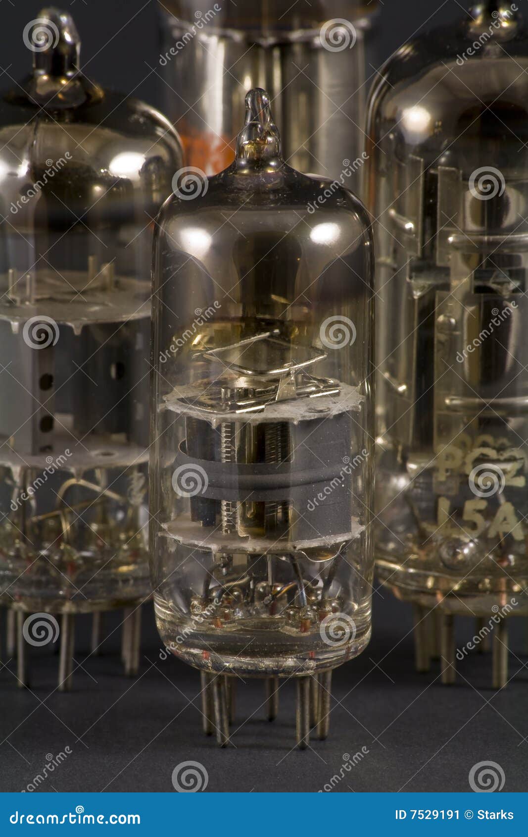 Electronic Tubes stock image. Image of communication, stereo - 7529191