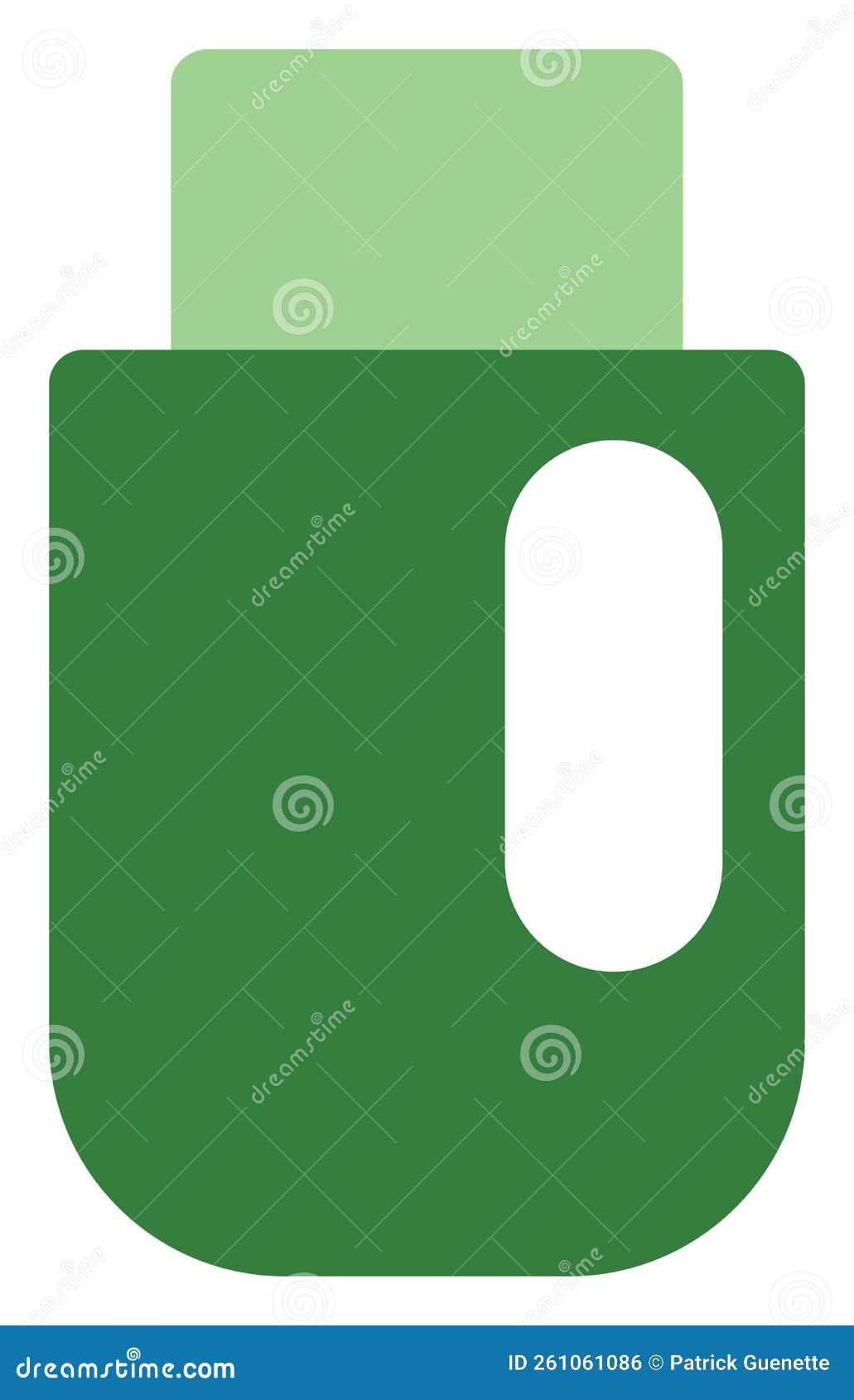 Electronic USB Device, Icon Stock Vector - Illustration of white, wire ...