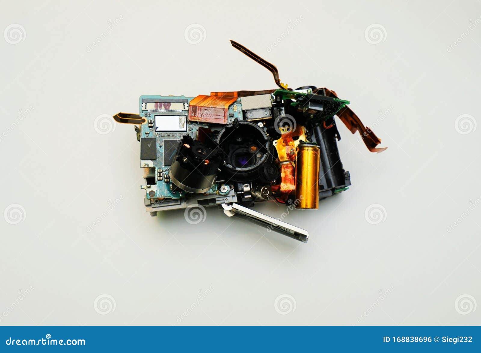 Electronic waste stock photo. Image of isolated, sustainable - 168838696