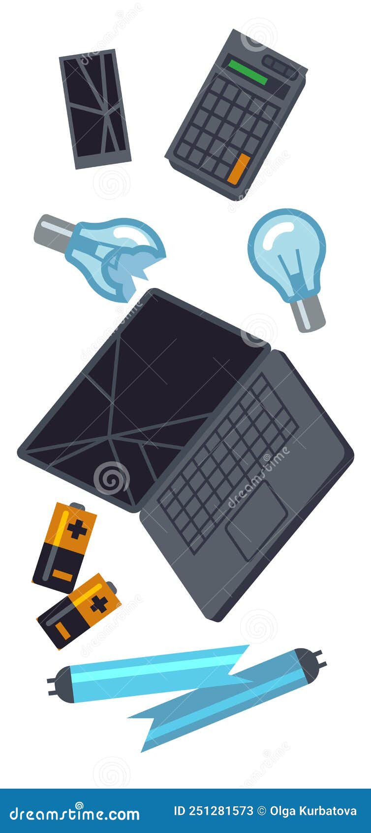 Electronic Waste Drawing Outline Seamless Pattern Wallpaper-01 Cartoon ...