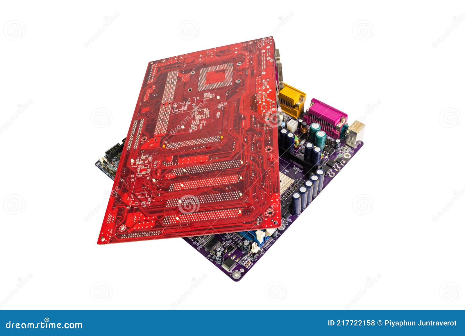 Electronic Waste of Mainboard Computer - Old Computer Circuit Boards ...