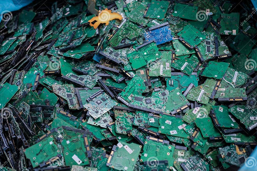 Electronic waste stock image. Image of chip, recycle - 263715255