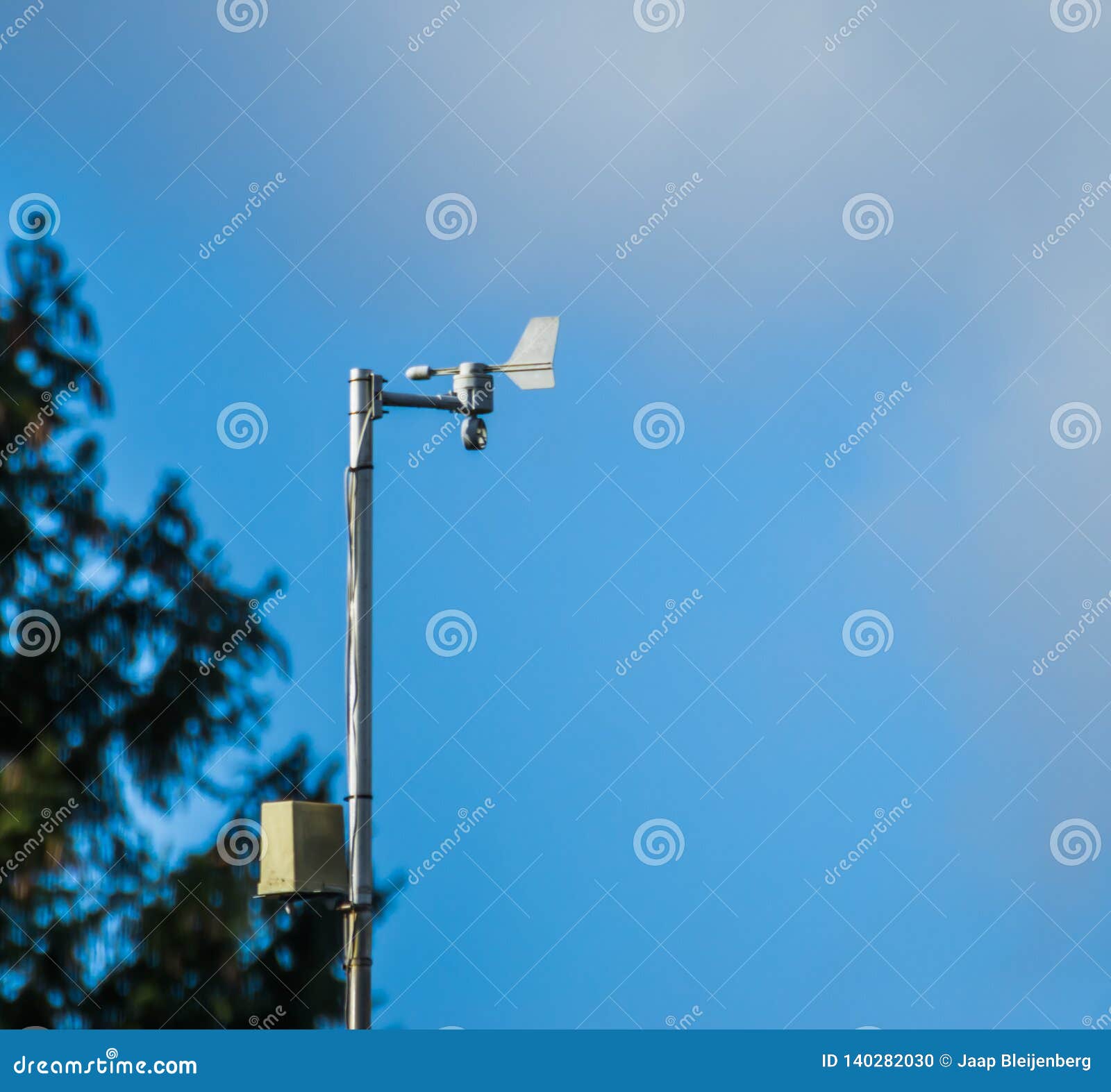 Electronic Wind Direction Pointer, Modern Weather Technology Stock ...