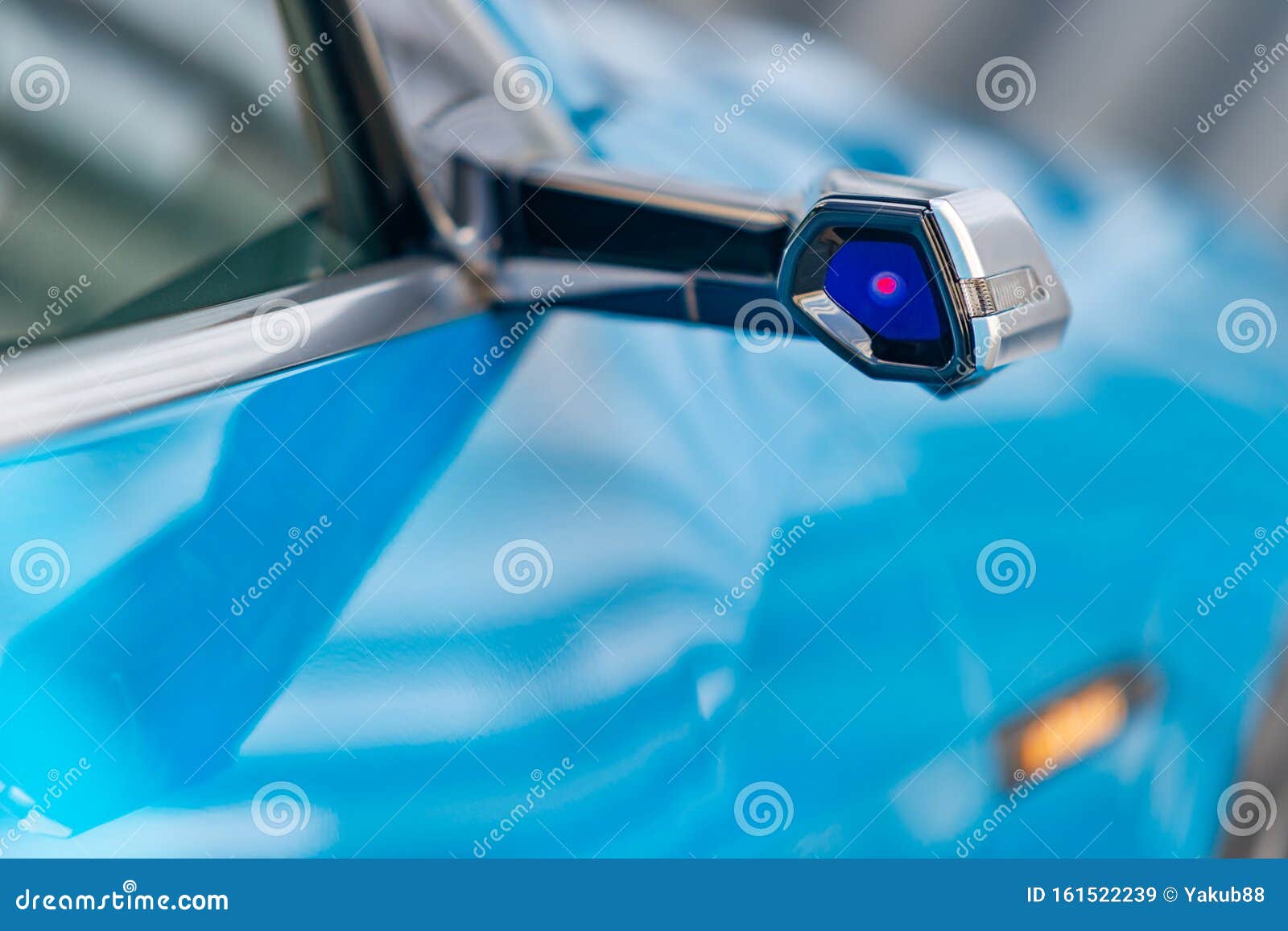 Electronic wing mirror stock image. Image of transport - 161522239