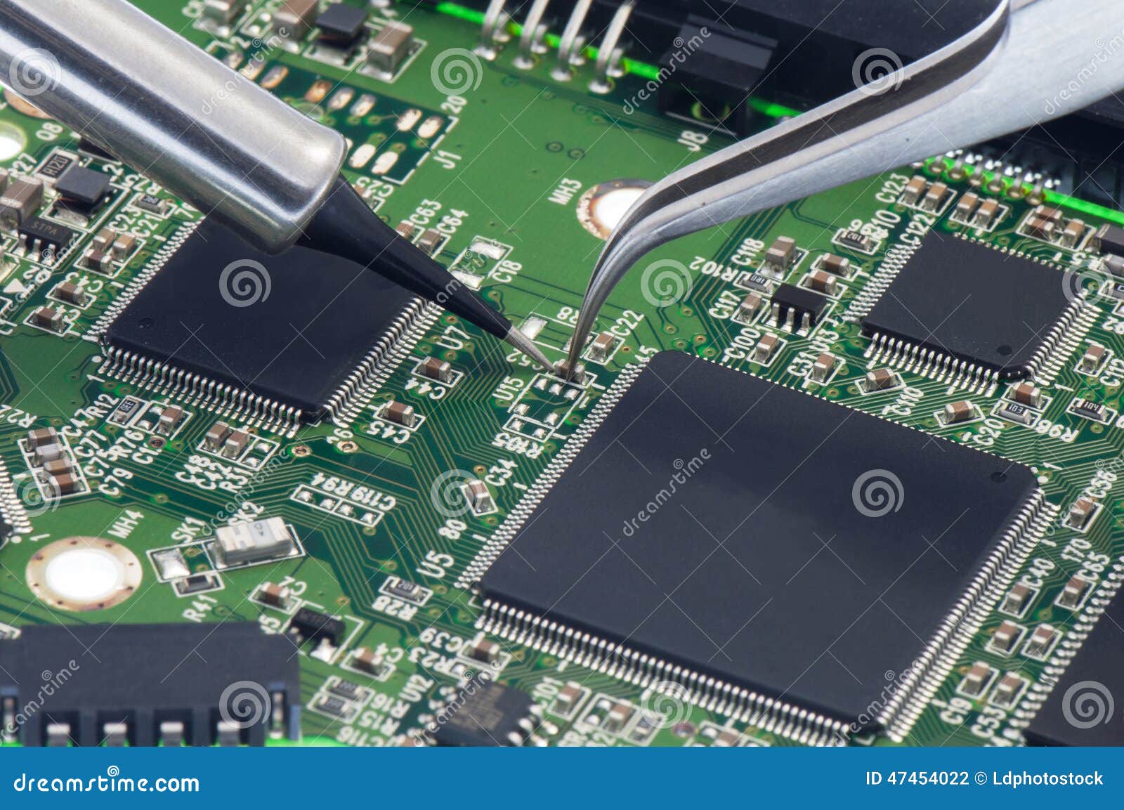 Electronical components stock photo. Image of hardware - 47454022