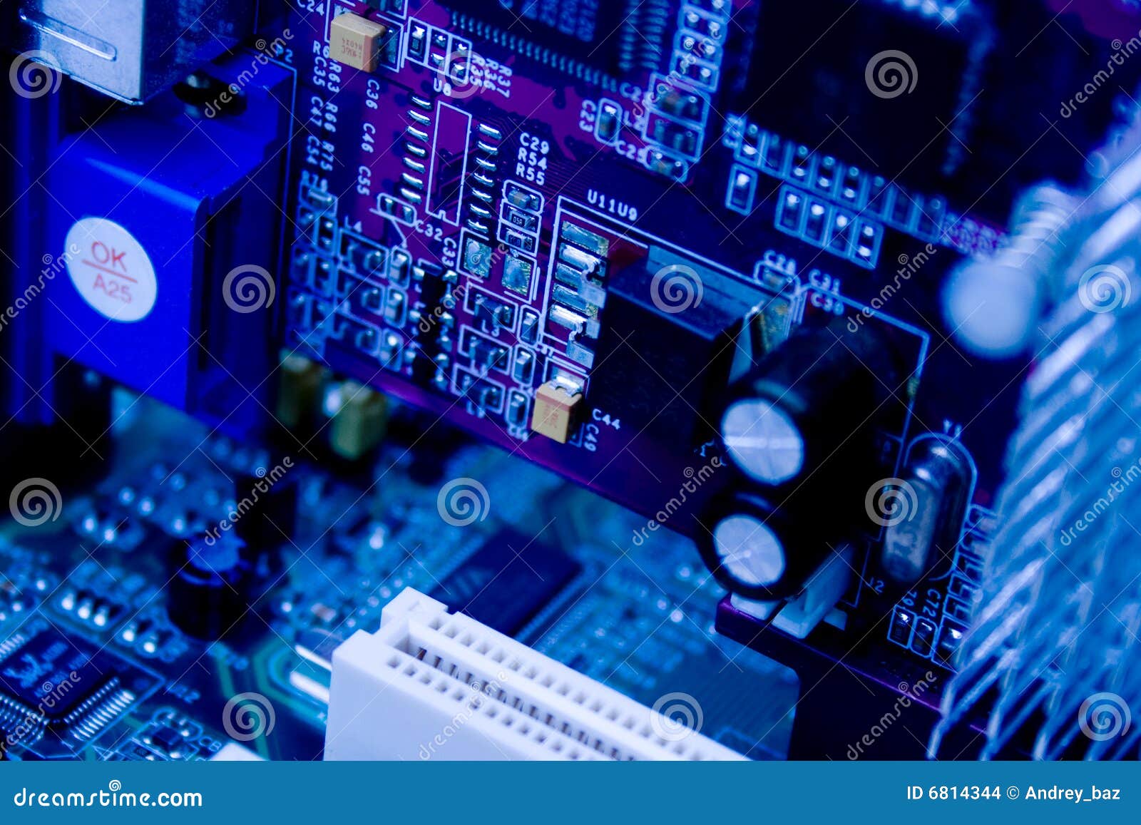 Electronics stock photo. Image of chip, data, boarding - 6814344