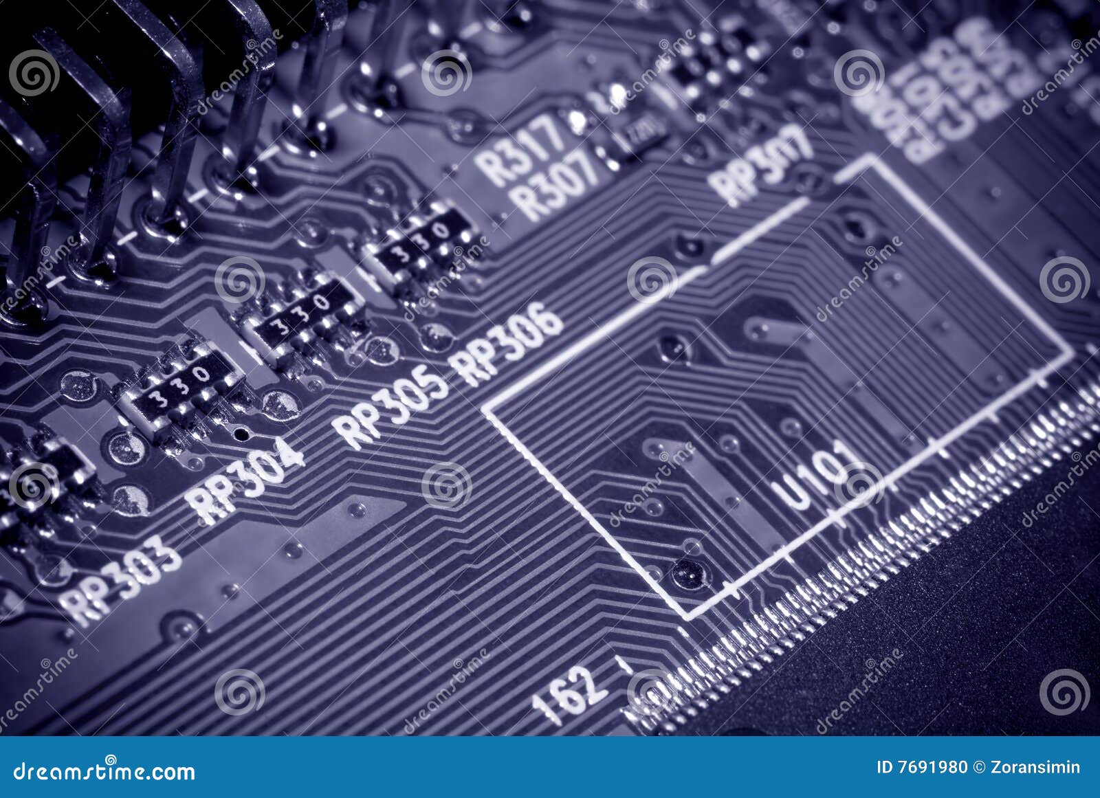 Electronics stock photo. Image of circuit, industry, closeup - 7691980