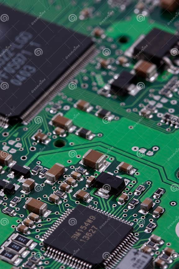 Electronics abstract stock photo. Image of components - 11440622