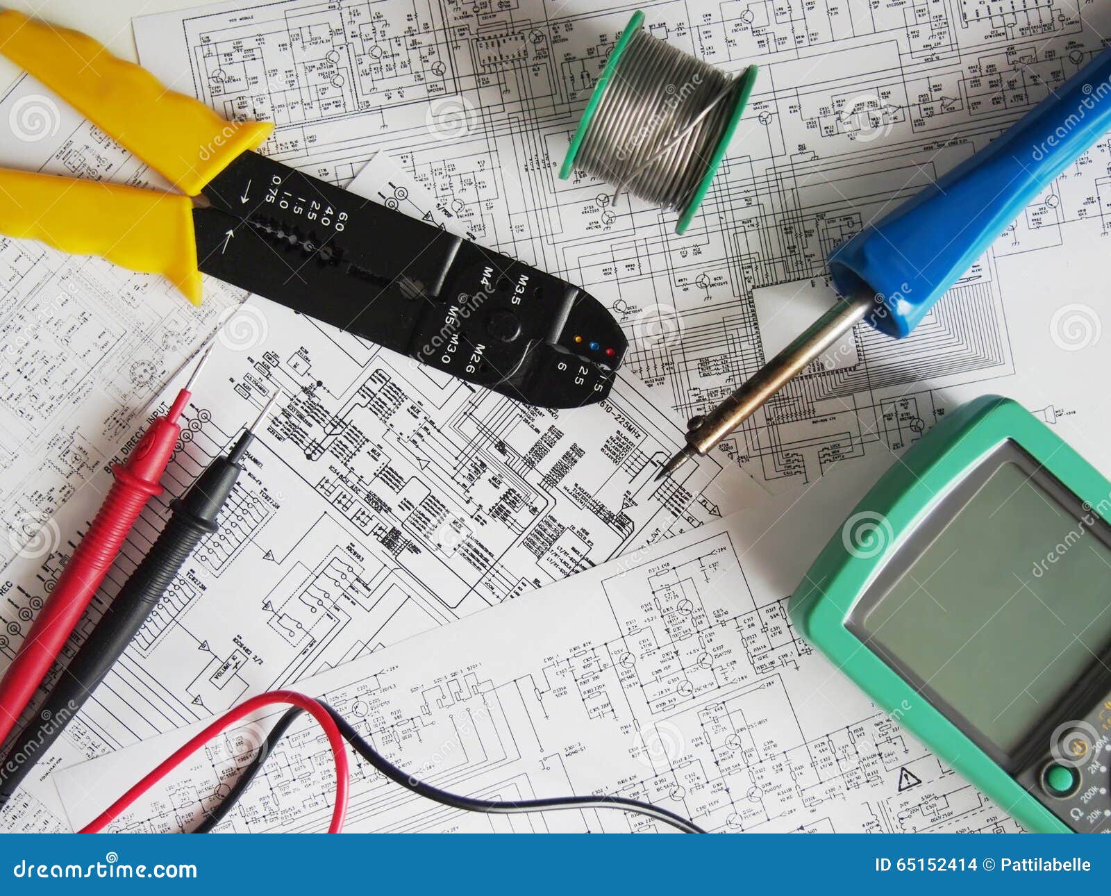 Electronics Background Royalty-Free Stock Image | CartoonDealer.com ...