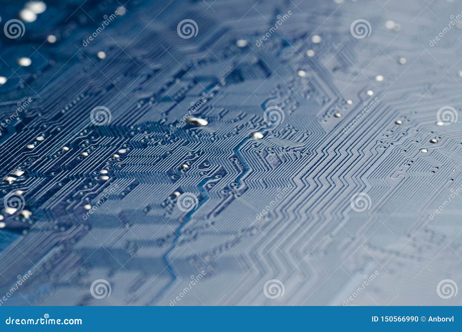 Electronics Board Soft Focus Stock Photo - Image of data, digital ...