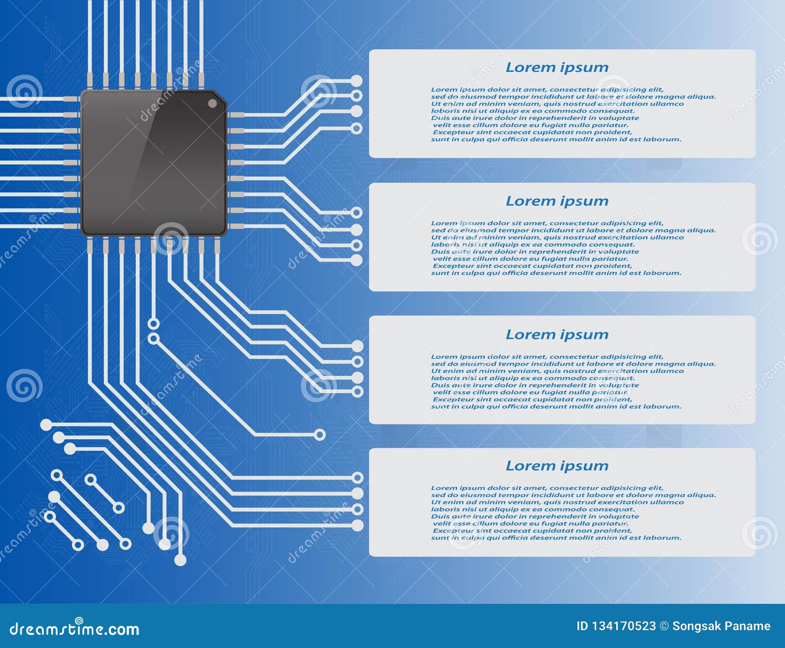 Electronics Infographics Cartoon Vector | CartoonDealer.com #49864647