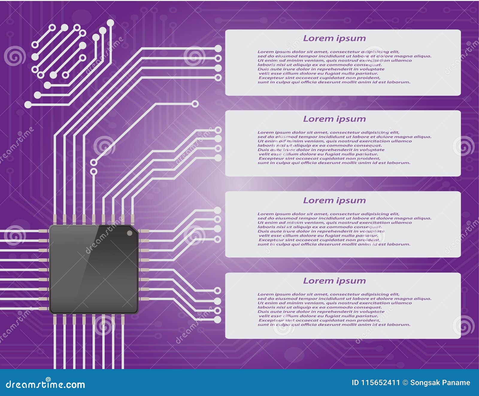 Electronics Infographics Cartoon Vector | CartoonDealer.com #49864647