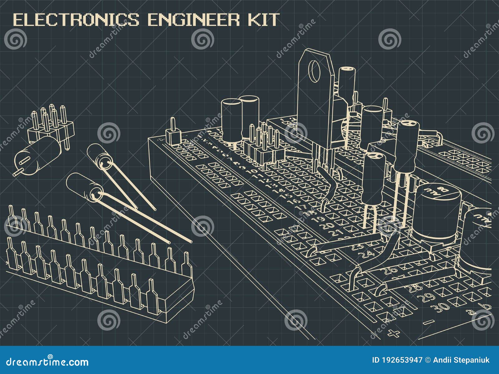 Multimeter For SMD Components. Cartoon Vector | CartoonDealer.com ...