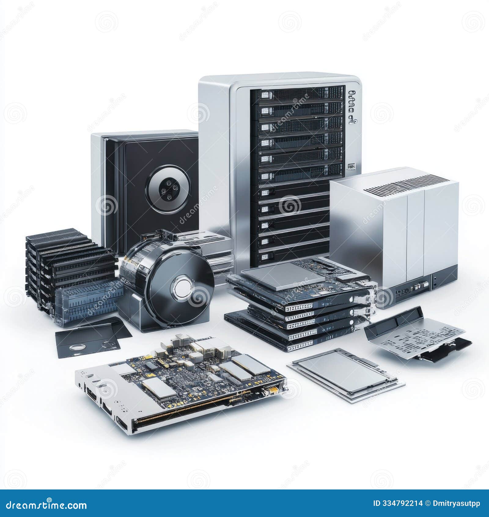 Electronics and Computer Parts, Including Hard Drives and Motherboards ...